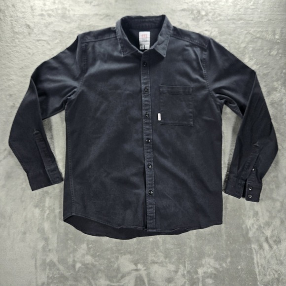 Topo Designs | Shirts | Topo Designs Button Up Shirt Xl Black Long ...